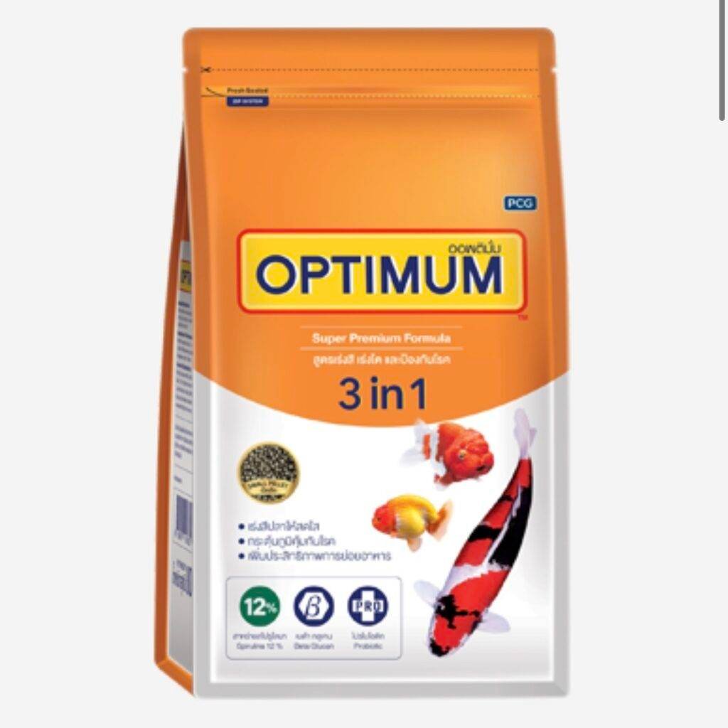 Optimum All Life Stages 3 in 1 Super Formula Fish Food for Carp ...