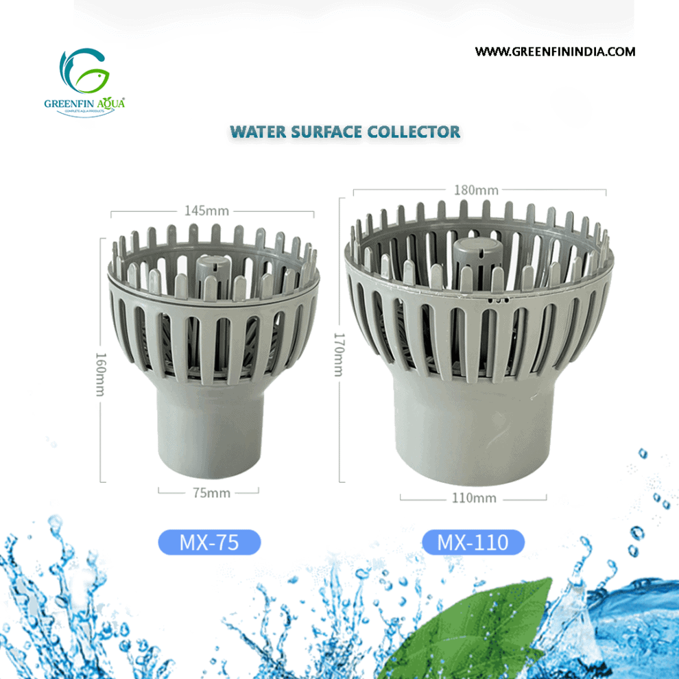 Pond Surface Suction Filter Head Automatic Lifting Floating Garbage ...