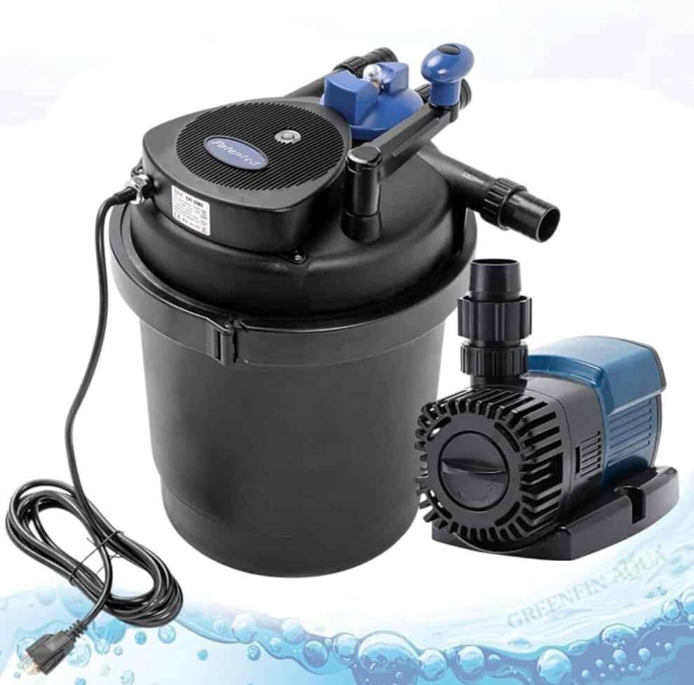 Greenfin 11 w uv filter with 25 w submersible pump Compo - Greenfin The ...